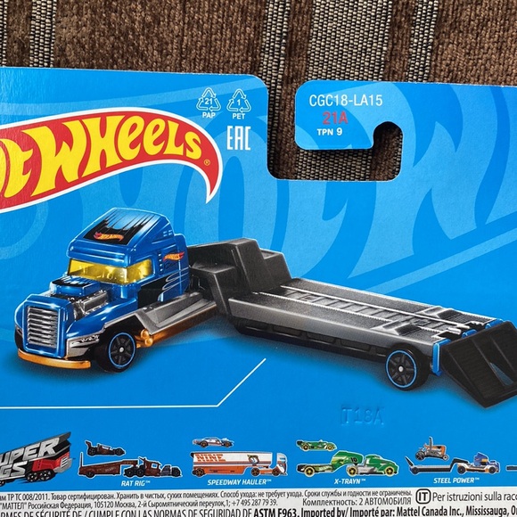 Mattel | Toys | Mattel Hot Wheels Steel Power Super Rigs New In Box ...